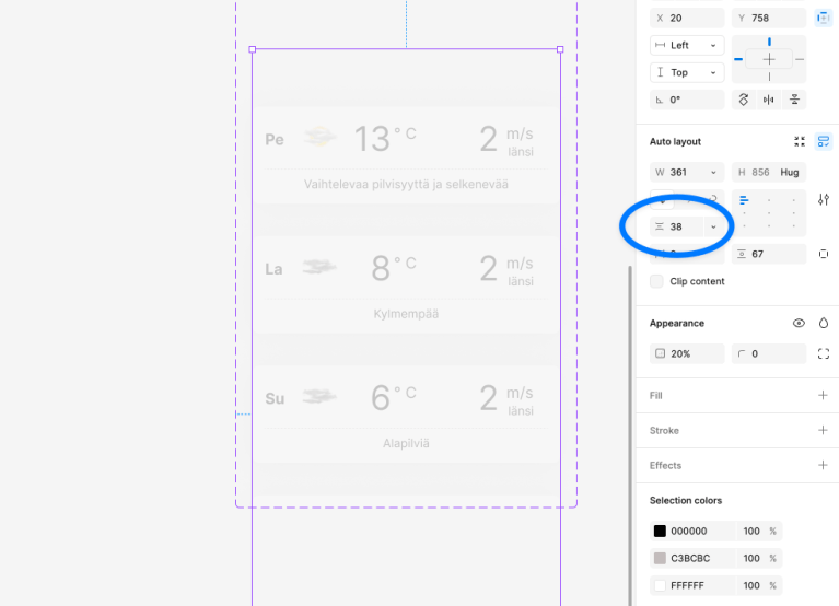 Tutorial: Creating a weather app prototype in Figma with real data ...